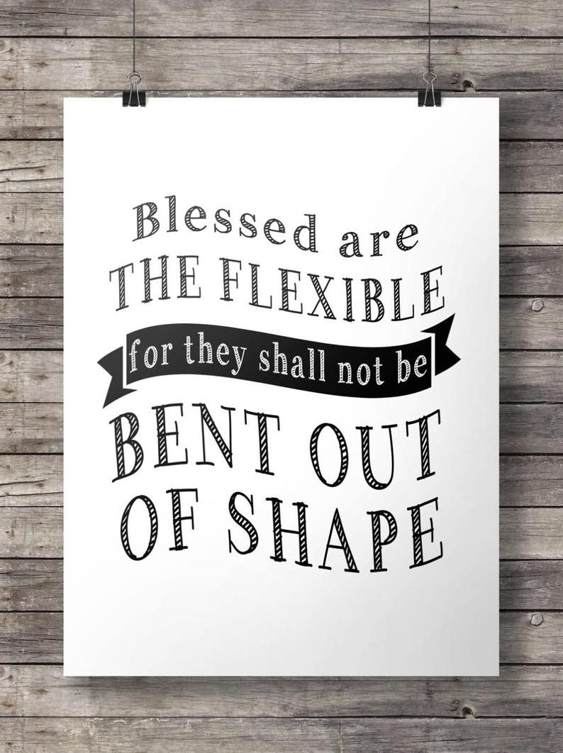 Be Flexible! – Volume XIX, Issue 19 – Ciloa
